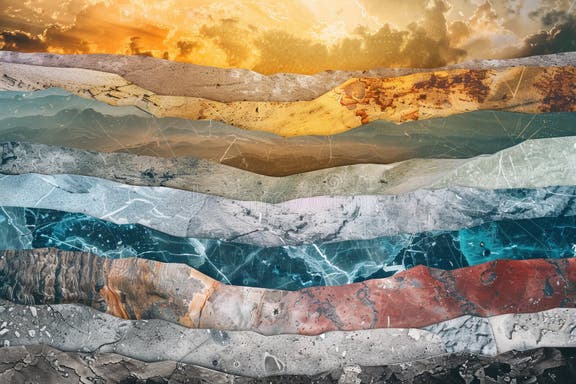 Different Types of Natural Earth Textures Stock Image - Image of ...