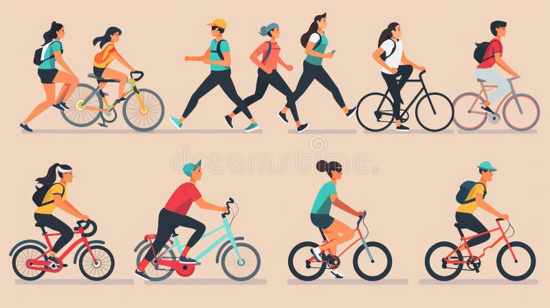 Different Types Physical Activity, Great Design for Any Purposes ...