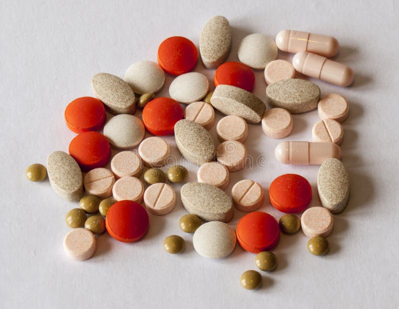 Different types of pills stock photo. Image of heal, drugs - 52429102