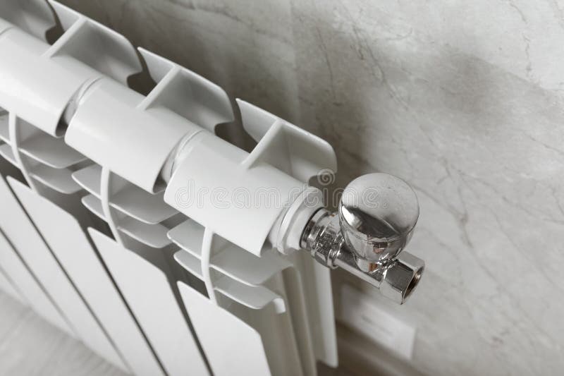 Different Types of Radiators. Heating Systems Store Stock Image - Image ...