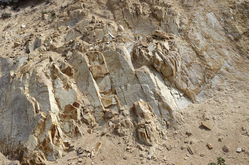 Different Types of Rock Formations in the World, Rock Varieties, Yellow ...