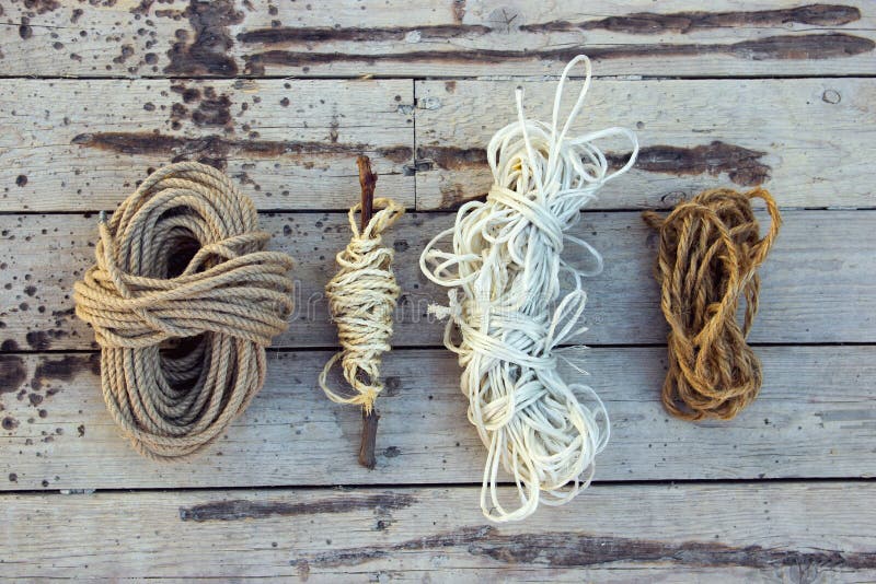 Different Types of Ropes stock image. Image of equipment - 69101723