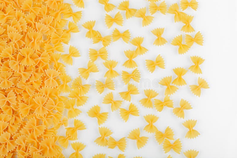 Different Types and Shapes of Dry Italian Pasta Stock Image - Image of ...