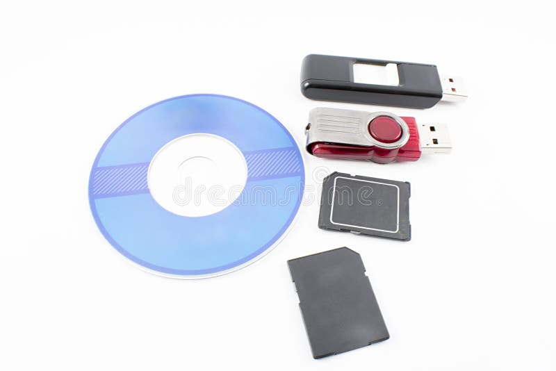 Different Types of Storage Media. Stock Image - Image of capacity ... Different Types of Storage Media. Stock Image - Image of capacity ...
