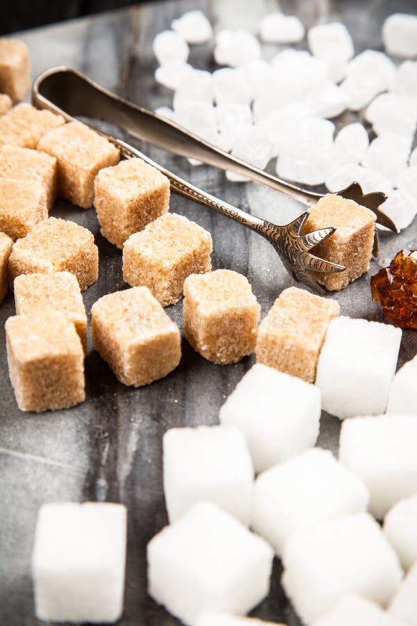 DIfferent types of sugar stock photo. Image of bowl, brown - 74814814