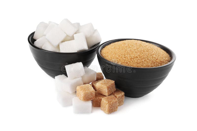 Different Types of Sugar on White Background Stock Photo - Image of ... Different Types of Sugar on White Background Stock Photo - Image of ...