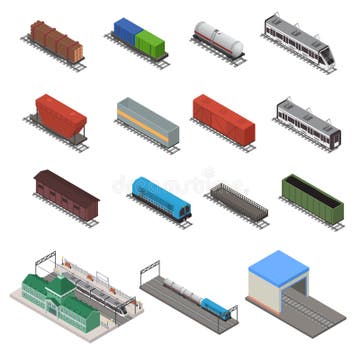 Types Rail Transportation Stock Illustrations – 149 Types Rail ...