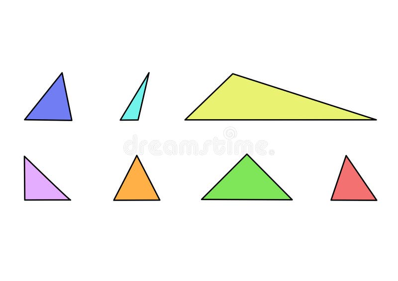 different triangle shapes