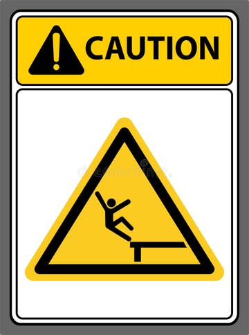 Caution Caution Working Height Stock Illustrations – 18 Caution Caution ...