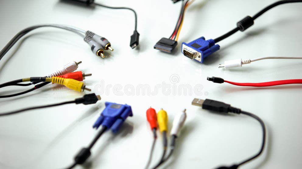 Different Types of Wire Connectors for Computer, Modern Pc Technology ...