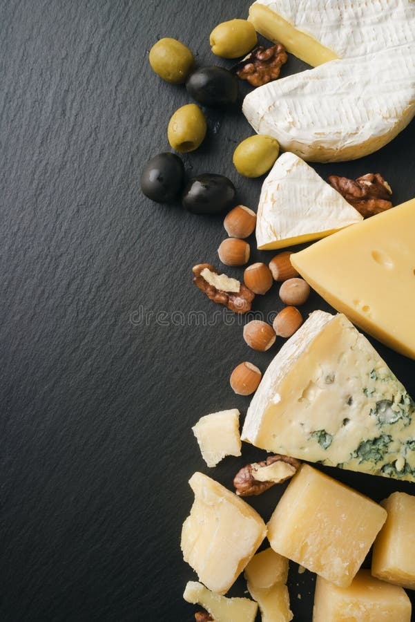 Different Varieties of Cheese Stock Photo - Image of flavor, food: 66361536