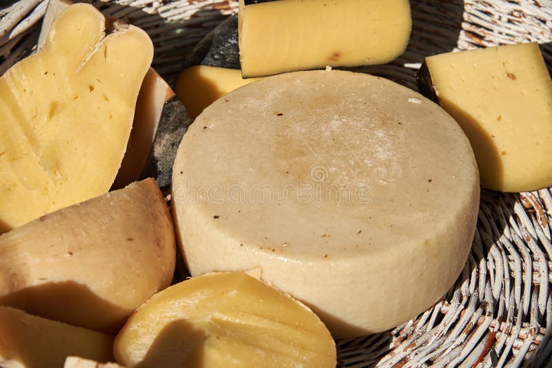 Different Varieties of Craft Cheese Stock Image - Image of variety ...