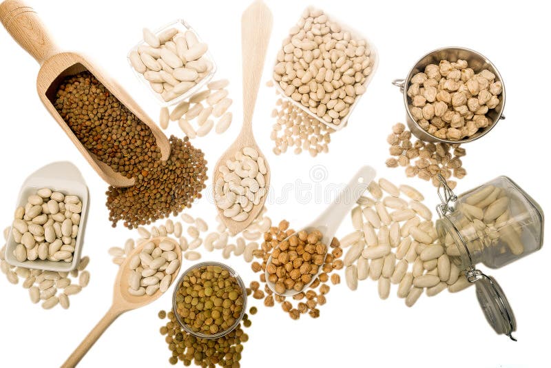 Different Varieties of Legumes Stock Image - Image of healthy, chickpea ...