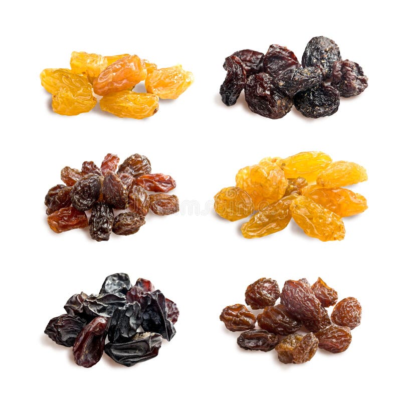 Different Varieties of Raisins Stock Photo - Image of fruit, shot: 30126978