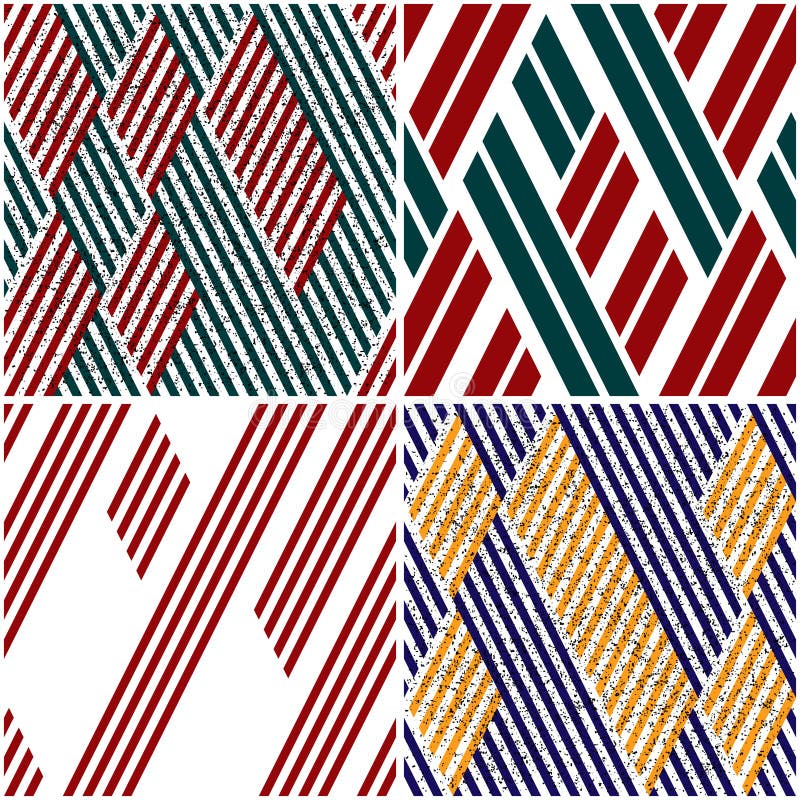4 Different Vector Patterns in the Same Package_c Stock Vector ...