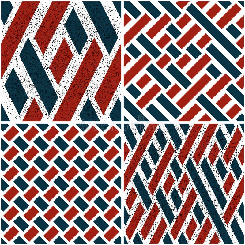4 Different Vector Patterns in the Same Package_c Stock Vector ...