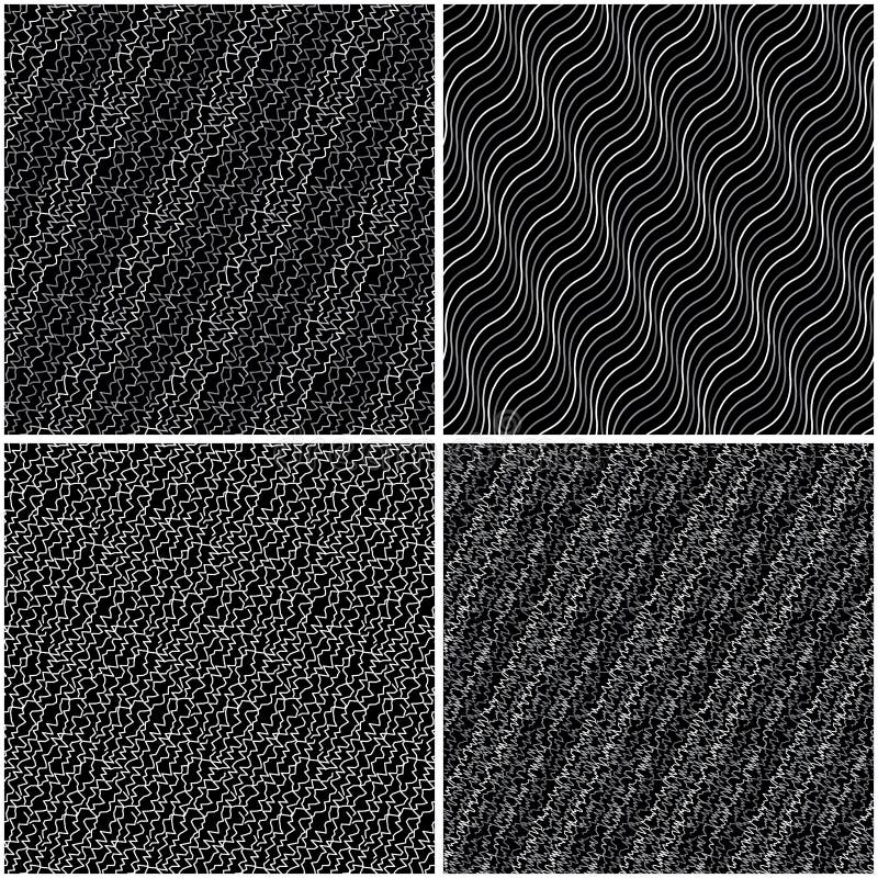4 Different Vector Patterns in the Same Package_i Stock Vector ...