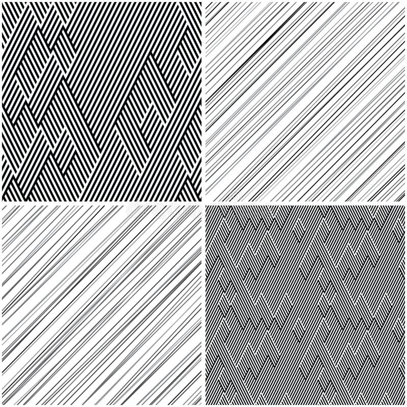 4 Different Vector Patterns in the Same Package_i Stock Vector ...