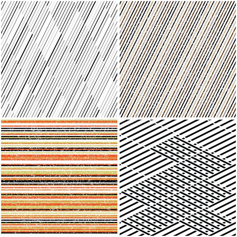 6 Different Vector Patterns in the Same Package_j Stock Vector ...