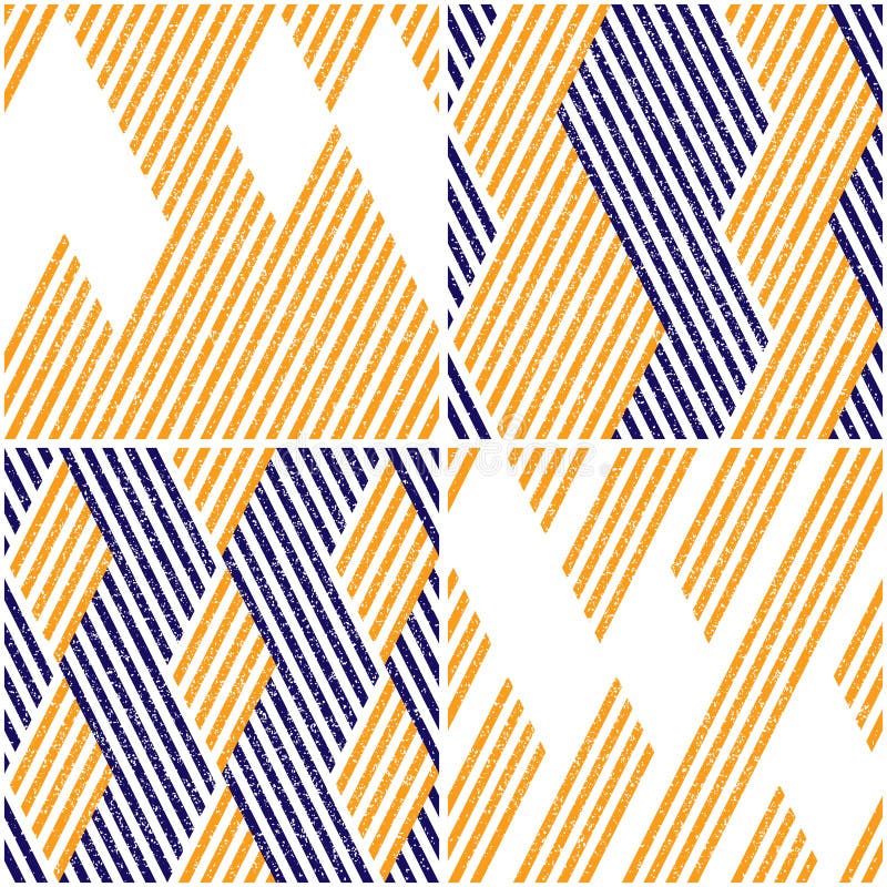 4 Different Vector Patterns in the Same Package_a Stock Vector ...