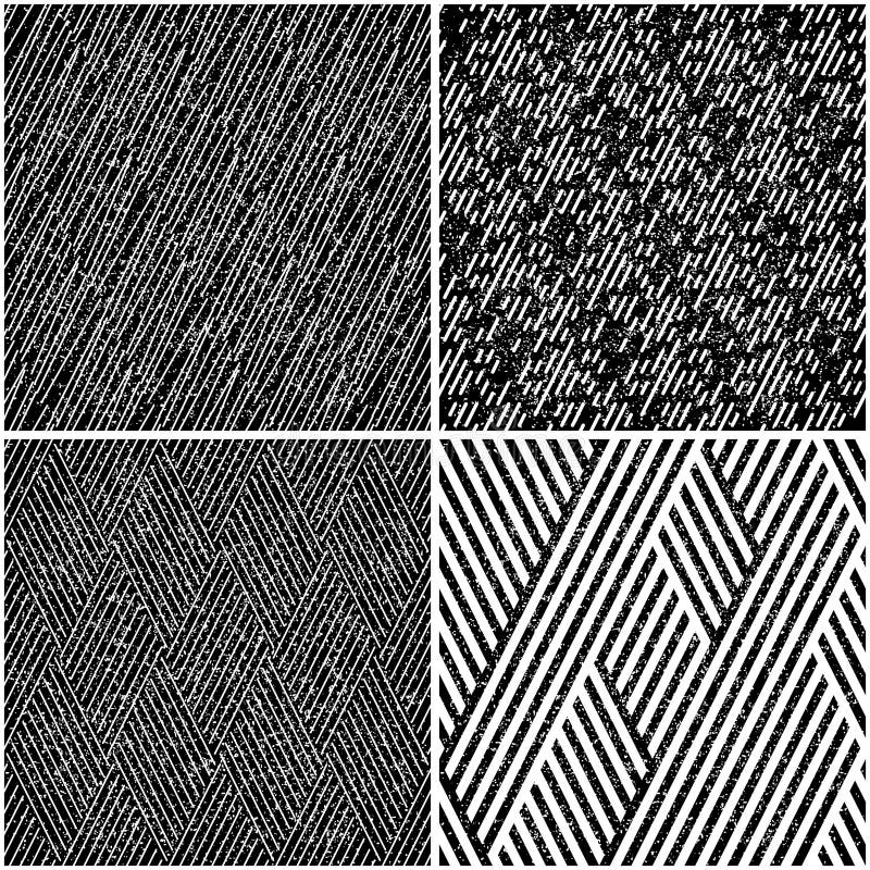4 Different Vector Patterns in the Same Package_r Stock Vector ...