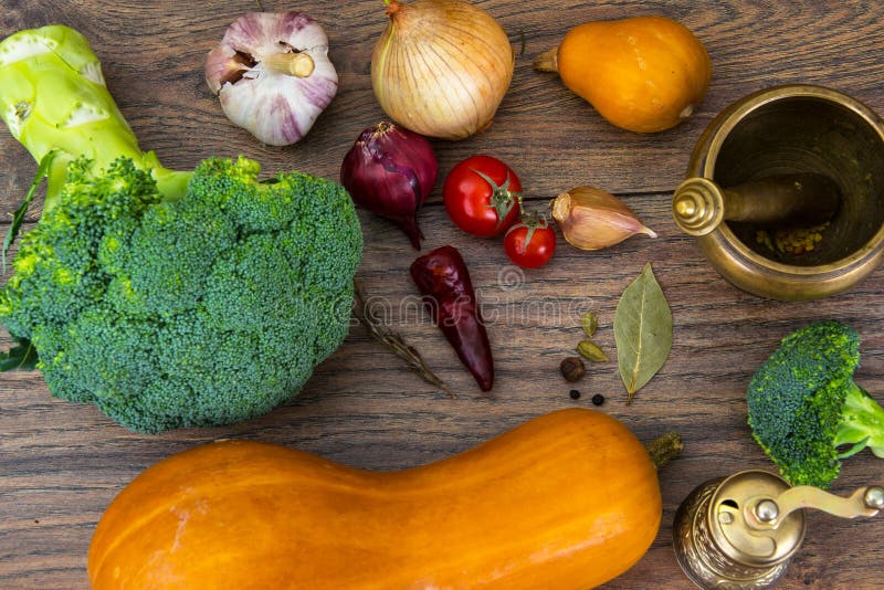Different Vegetables for Cooking Stock Photo - Image of kitchen ...