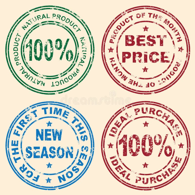 Different Versions of the Mark. Stock Vector - Illustration of graphic ...