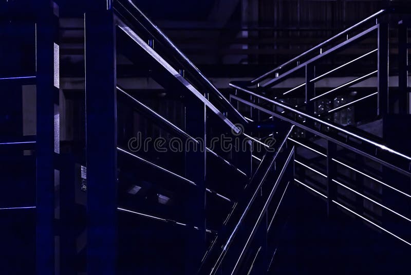 Different Views of the City at Night Stock Image - Image of ...