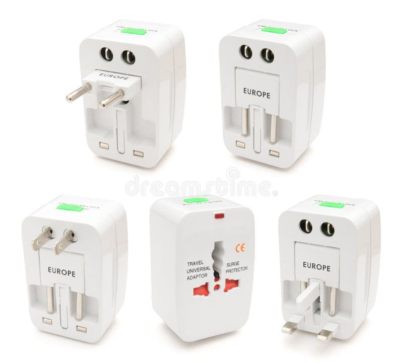 Different Views of Universal Adapter Stock Photo - Image of travel ...