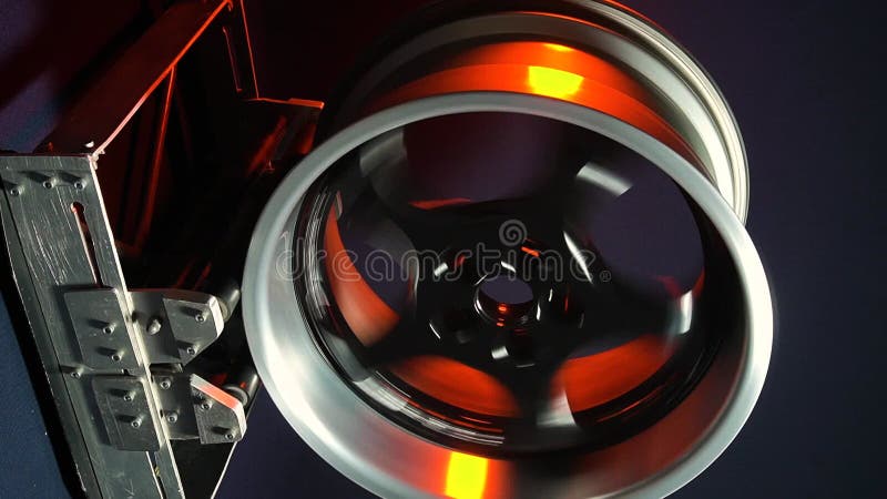 Different Widths with a Shelf Black Wheels Vertical Video Stock Footage ...