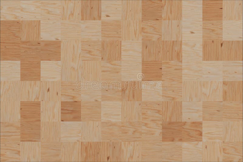 Different Wooden Cube Blocks in Shape of Wooden Board. 3d Rendering ...