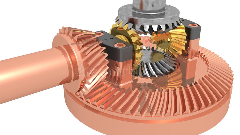 Differential Gear System Stock Illustrations – 75 Differential Gear ...