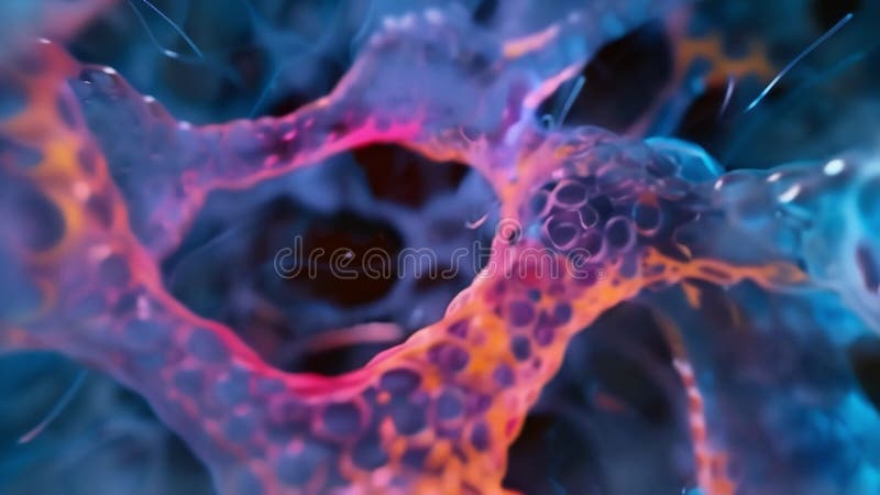 A Differential Interference Contrast Microscope Image of Animal Cell ...