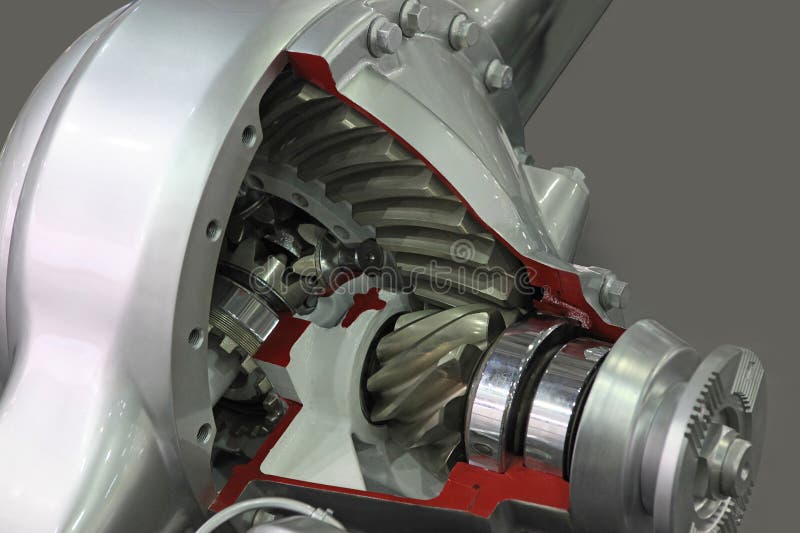 Differential of Modern Truck Interior View Stock Photo - Image of ...