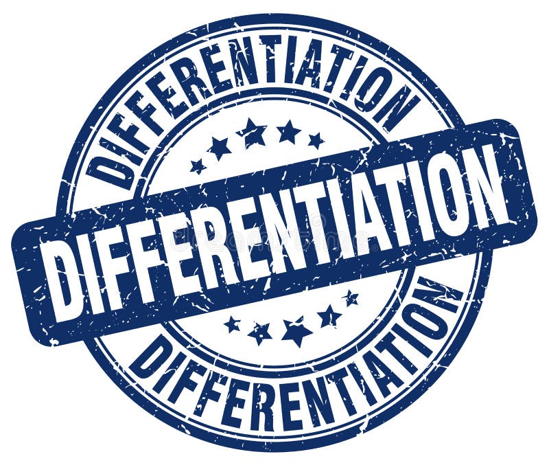 Blue Differentiation Stock Illustrations – 455 Blue Differentiation ...