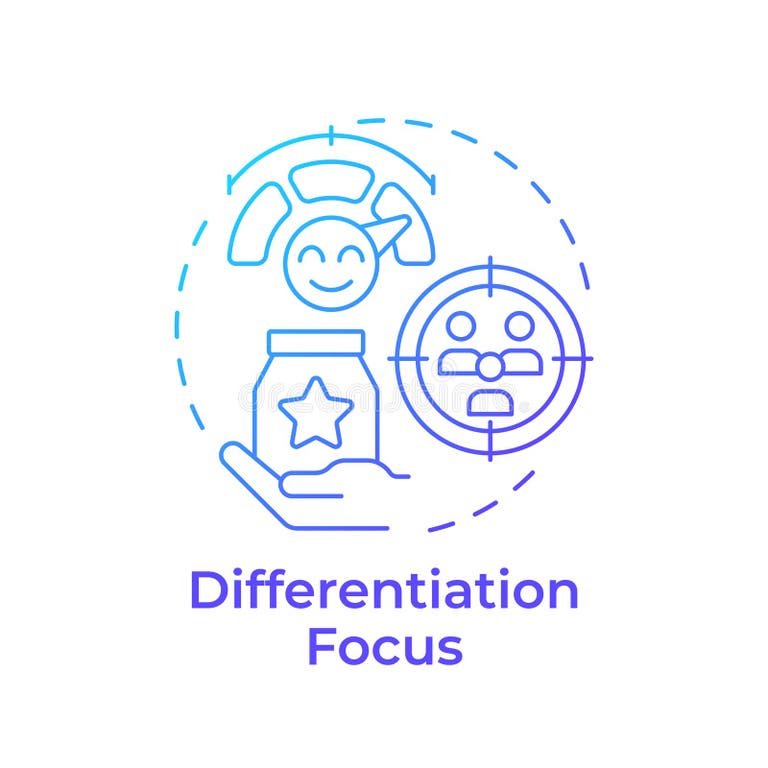 Differentiation Icon Stock Illustrations – 1,606 Differentiation Icon ...