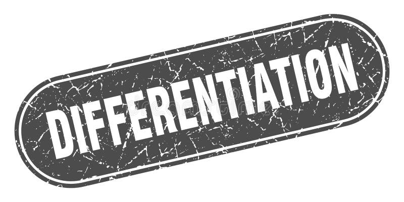 Differentiation Sign Stock Illustrations – 1,590 Differentiation Sign ...