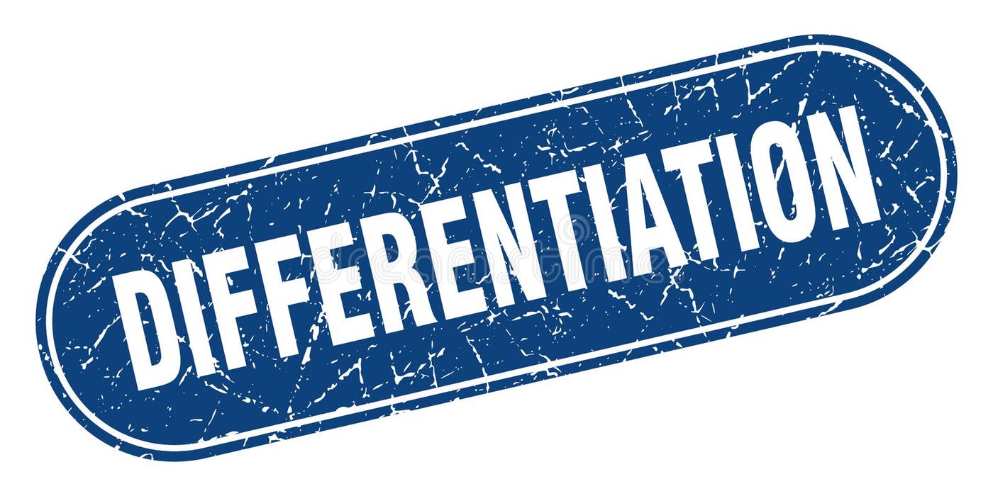 Differentiation Sticker Stock Illustrations – 135 Differentiation ...