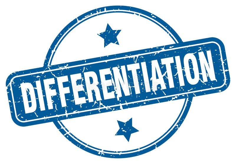 Differentiation Stock Illustrations – 1,608 Differentiation Stock ...
