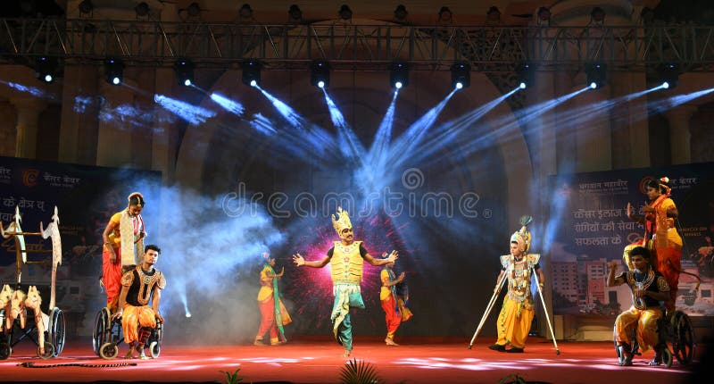 Divyang Performs in Rajasthan Editorial Photography - Image of divyang ...
