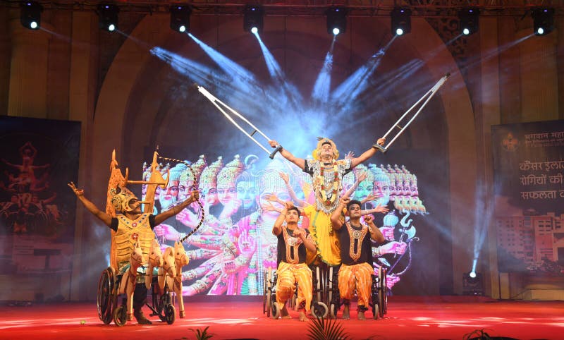 Divyang Performs in Rajasthan Editorial Image - Image of history, durga ...