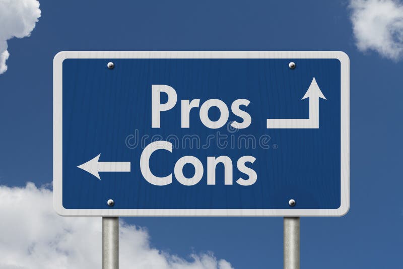 Differenza Fra I Pro Ed Il Contro Fotografia Stock - Immagine di parole ...