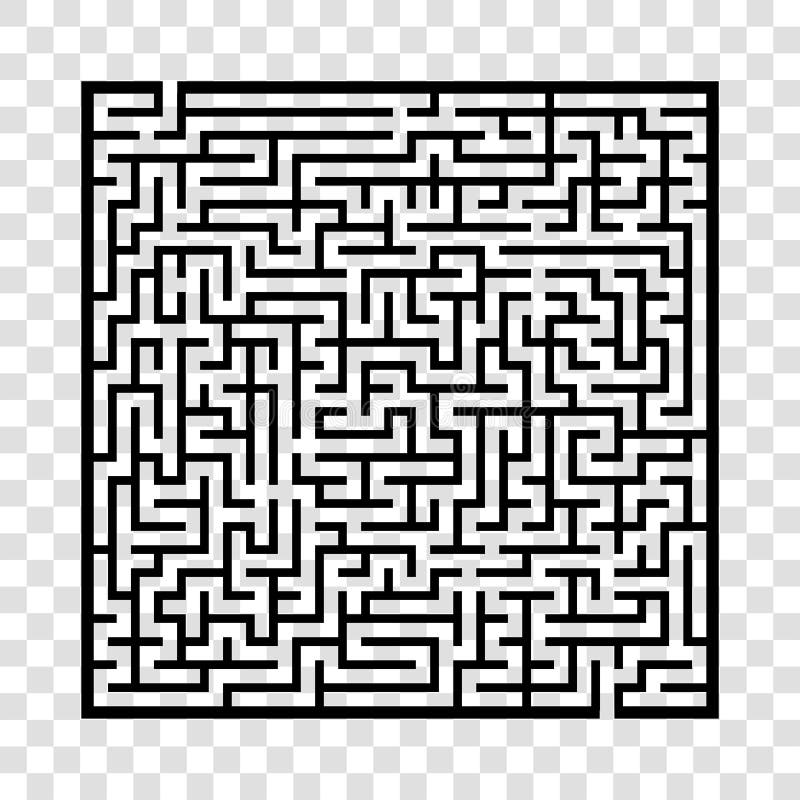 Difficult Big Maze. Game for Kids and Adults. Puzzle for Children ...