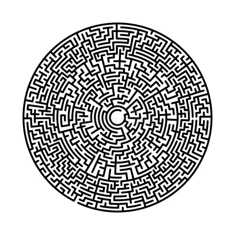 Difficult Maze Solution Stock Illustrations – 4,408 Difficult Maze ...