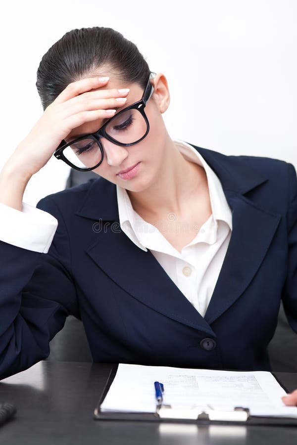 Students during Difficult Exam Stock Image - Image of high, school ...