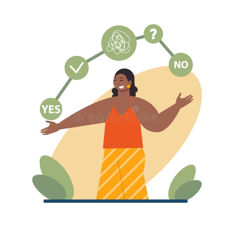 Difficult Decision-making Concept. Multiple Options Dilemma, Problem ...