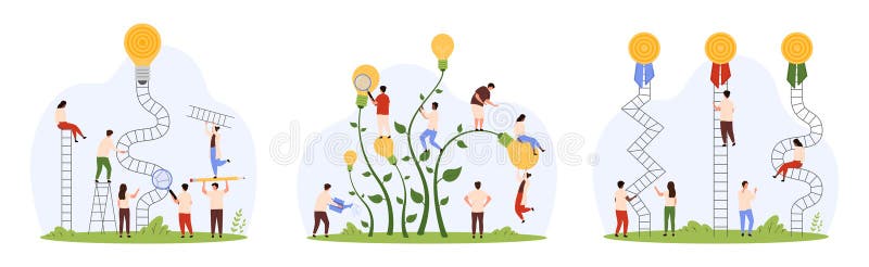 Cartoon Climb Ladder Stock Illustrations – 3,844 Cartoon Climb Ladder ...