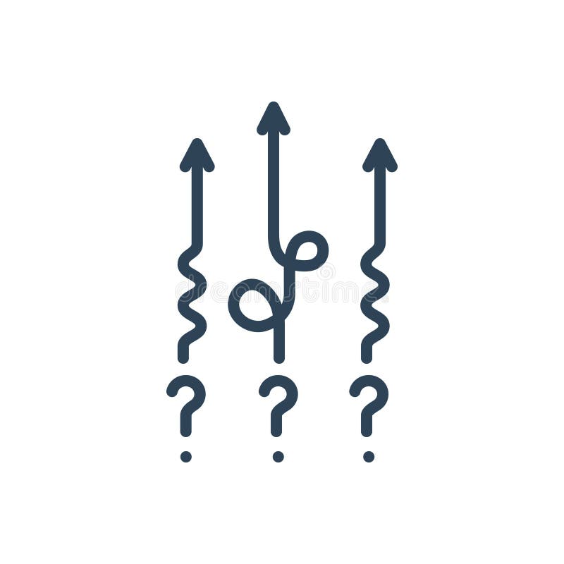 Color Illustration Icon for Difficult, Stiff and Hitch Stock ...