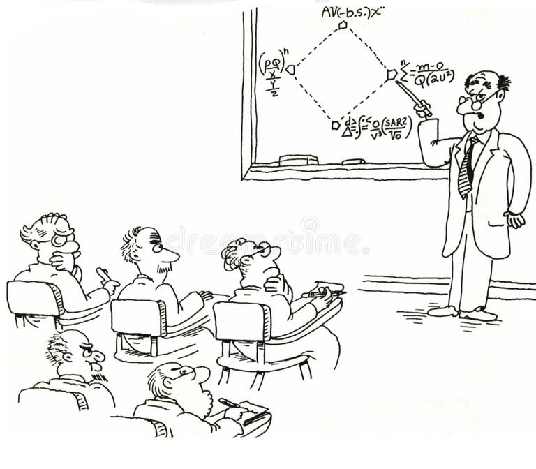 Difficult stock illustration. Illustration of teach, humor - 36996667