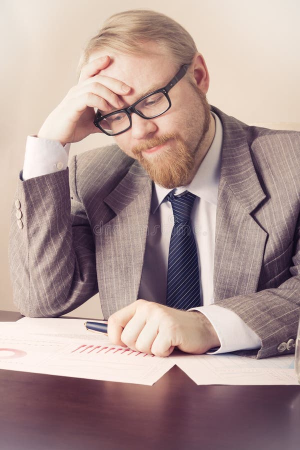 Difficult Task stock photo. Image of suit, stressed, work - 41117660